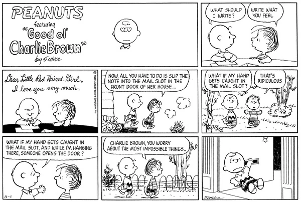 November 1981 comic strips | Peanuts Wiki | Fandom