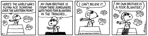 May 1981 comic strips | Peanuts Wiki | Fandom