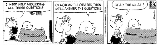 November 1999 comic strips | Peanuts Wiki | Fandom