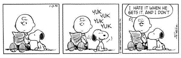 January 1991 comic strips | Peanuts Wiki | Fandom