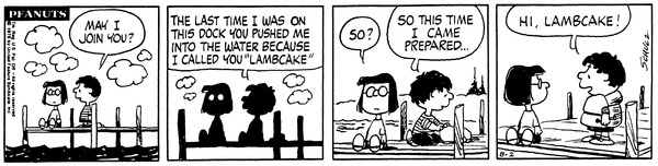 August 1976 comic strips | Peanuts Wiki | Fandom