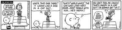 World War II (cat next door) | Peanuts Wiki | Fandom
