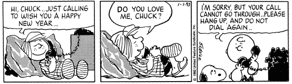 January 1993 comic strips | Peanuts Wiki | Fandom