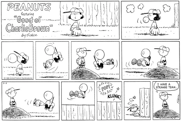 May 1986 comic strips | Peanuts Wiki | Fandom