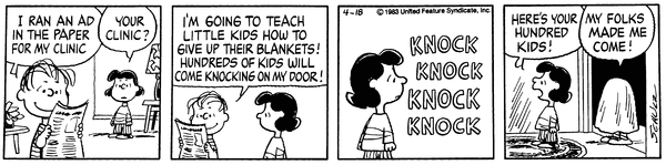 Linus' clinic | Peanuts Wiki | Fandom