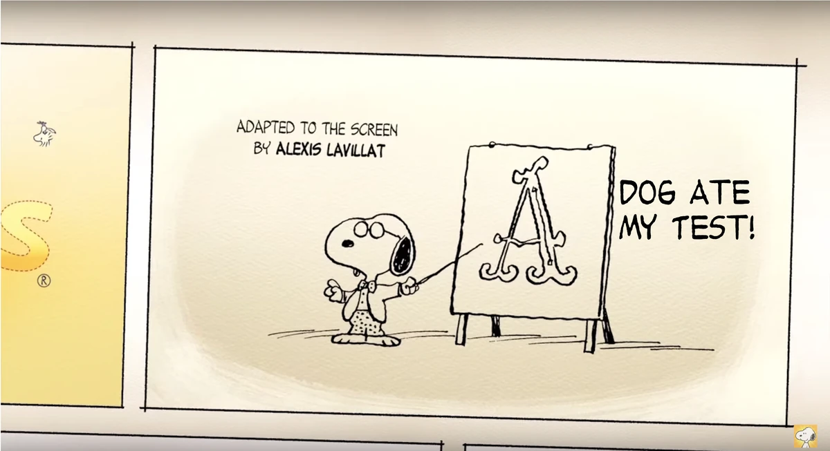 Dog Ate My Test! | Peanuts Wiki | Fandom