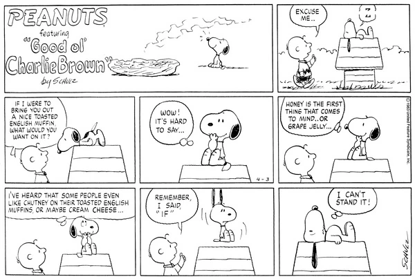 April 1983 comic strips | Peanuts Wiki | Fandom