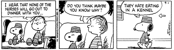 September 1989 comic strips | Peanuts Wiki | Fandom
