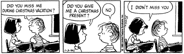 January 1994 comic strips | Peanuts Wiki | Fandom