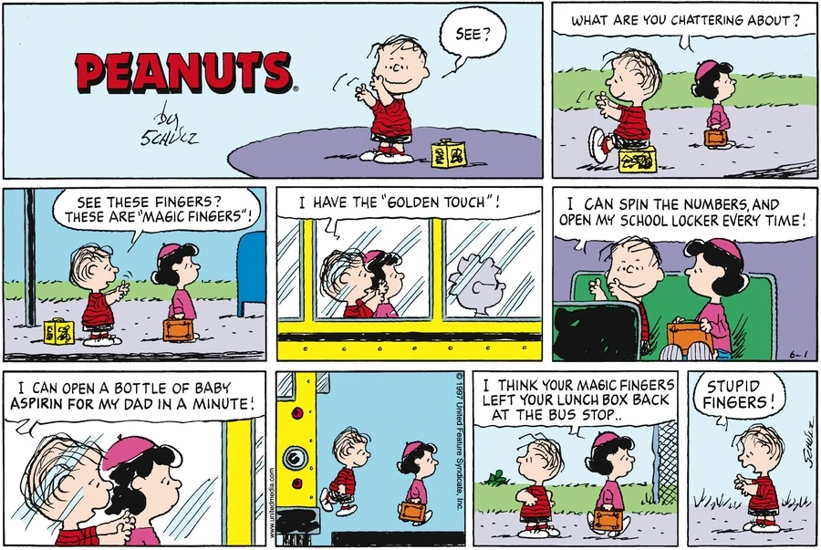 June 1997 comic strips | Peanuts Wiki | Fandom