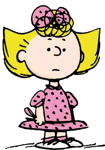 Personagens De Amendoim Sally