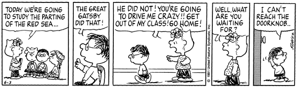 June 1991 comic strips | Peanuts Wiki | Fandom