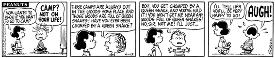 Gully Cats and Queen Snakes | Peanuts Wiki | Fandom
