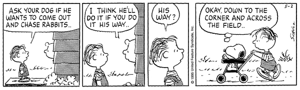 May 1995 comic strips | Peanuts Wiki | Fandom