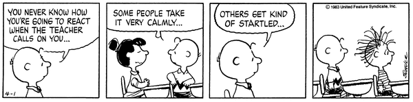 April 1983 comic strips | Peanuts Wiki | Fandom