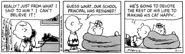 November 1989 comic strips | Peanuts Wiki | Fandom