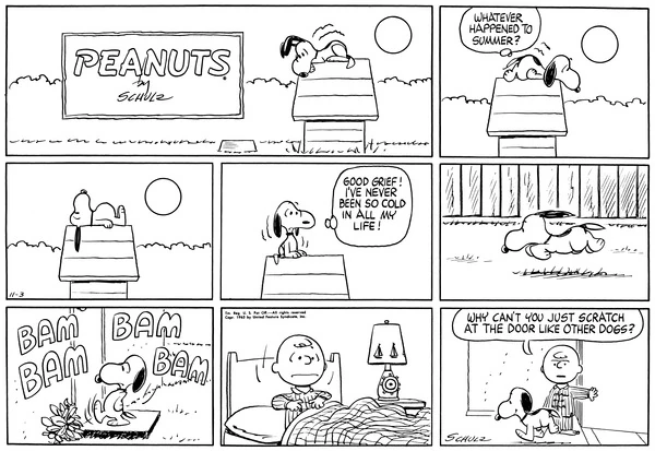 November 1963 comic strips | Peanuts Wiki | Fandom