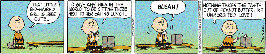 peanuts comic love