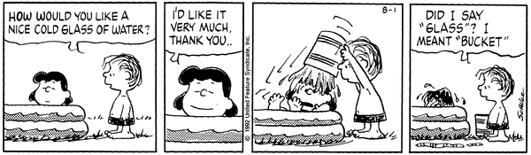 August 1992 comic strips | Peanuts Wiki | Fandom