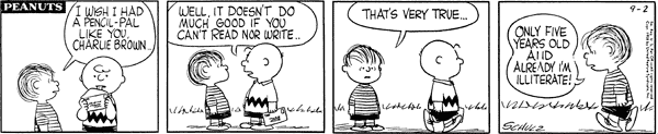 September 1958 comic strips | Peanuts Wiki | Fandom