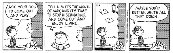 May 1996 comic strips | Peanuts Wiki | Fandom