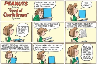 Peanuts Math Comics