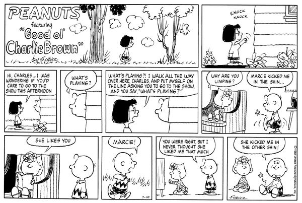 Marcie and Charlie Brown's relationship | Peanuts Wiki | Fandom