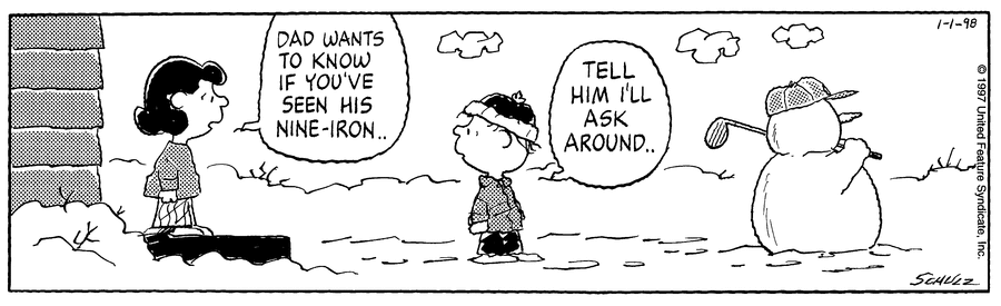 January 1998 comic strips | Peanuts Wiki | Fandom