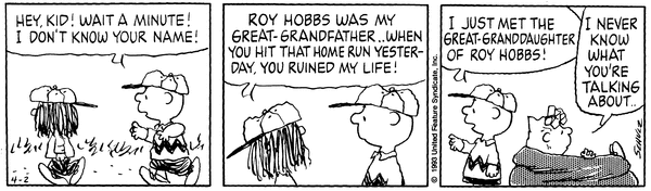 April 1993 comic strips | Peanuts Wiki | Fandom