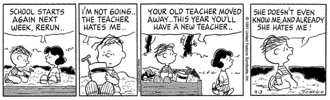 September 1997 comic strips | Peanuts Wiki | Fandom