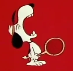 snoopy yelling