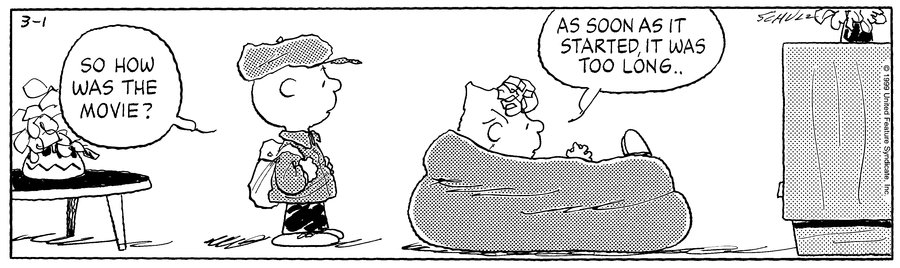 March 1999 comic strips | Peanuts Wiki | Fandom