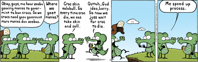 The Croc's Anti-Removal Organization | Pearls Before Swine Wiki | Fandom