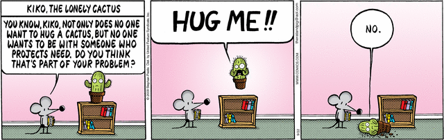 Kiko the Lonely Cactus | Pearls Before Swine Wiki | Fandom