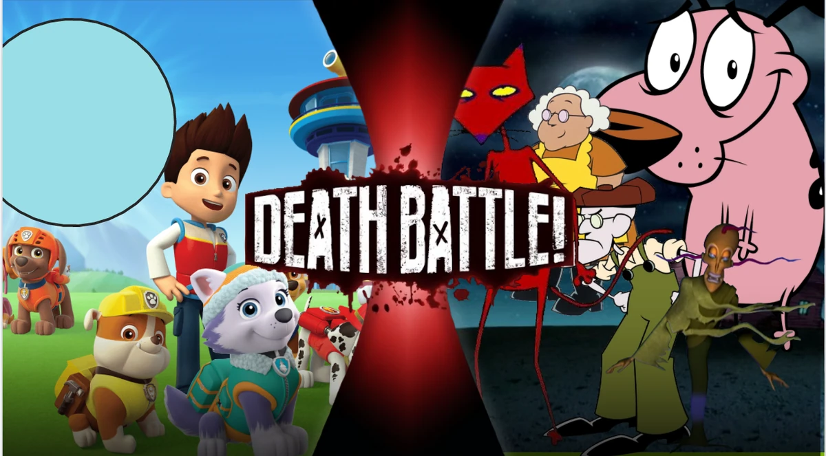 Courage vs Paw Patrol | Pedram Wiki | Fandom