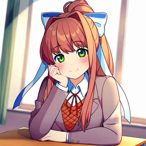 Monika (DDLC) | Wiki PedroFilms, Inc. | Fandom