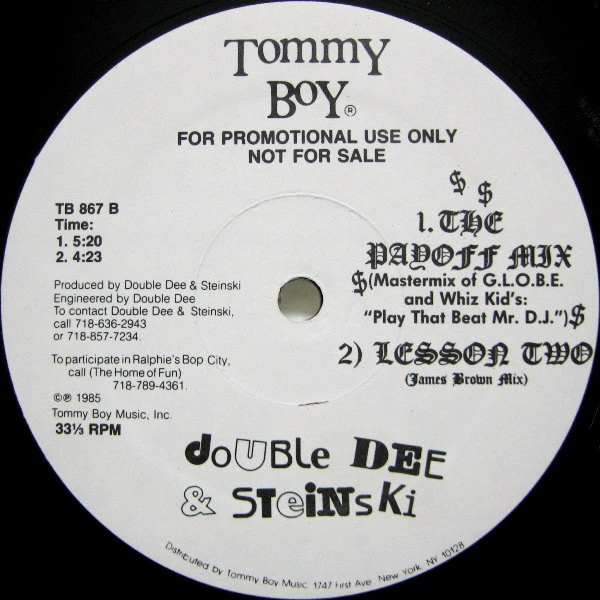 Double Dee & Steinski | John Peel Wiki | Fandom