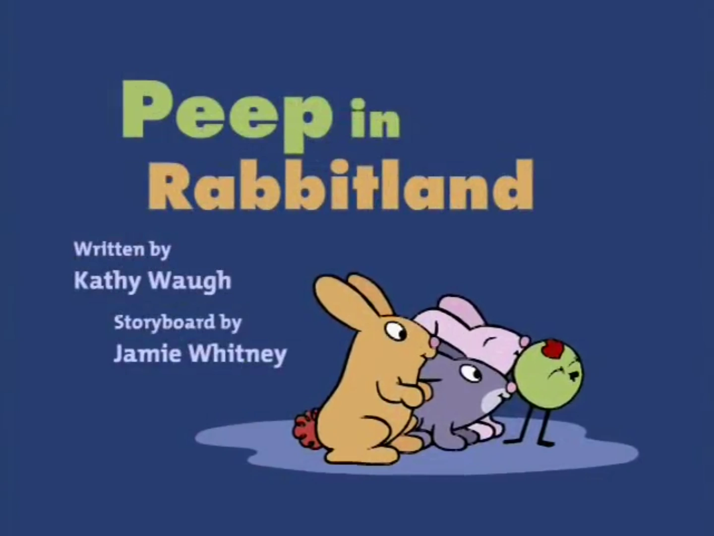 Peep in Rabbitland | Peep and the Big Wide World Wiki | Fandom