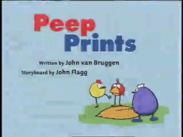 Peep Prints | Peep and the Big Wide World Wiki | Fandom
