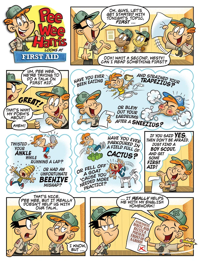 2016 Pee Wee Harris strips | Pee-Wee Harris Wikia | Fandom