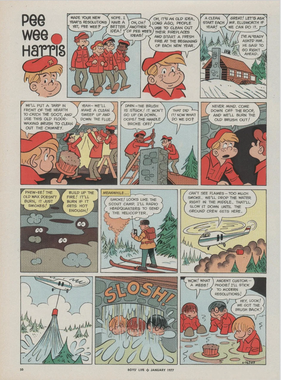 1977 Pee Wee Harris strips | Pee-Wee Harris Wikia | Fandom