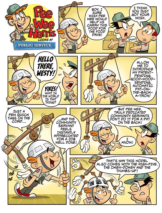 2015 Pee Wee Harris strips | Pee-Wee Harris Wikia | Fandom