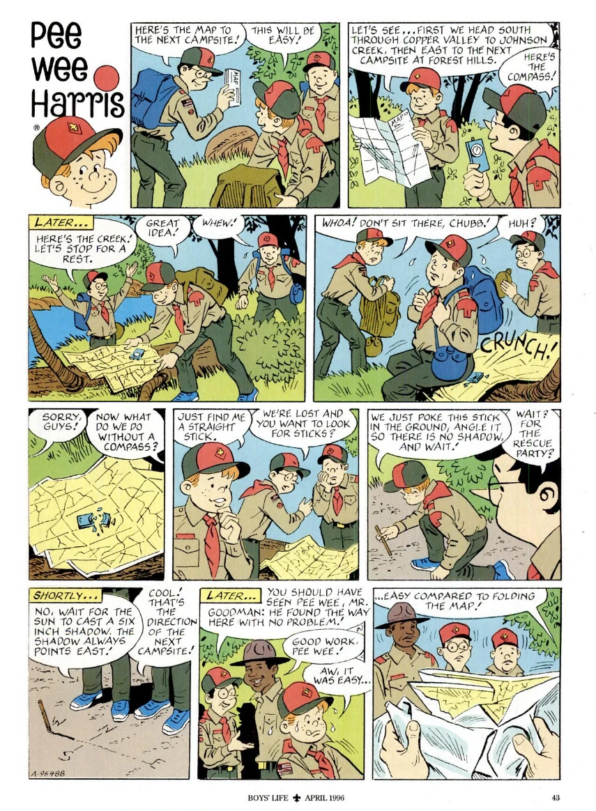 1996 Pee Wee Harris strips | Pee-Wee Harris Wikia | Fandom