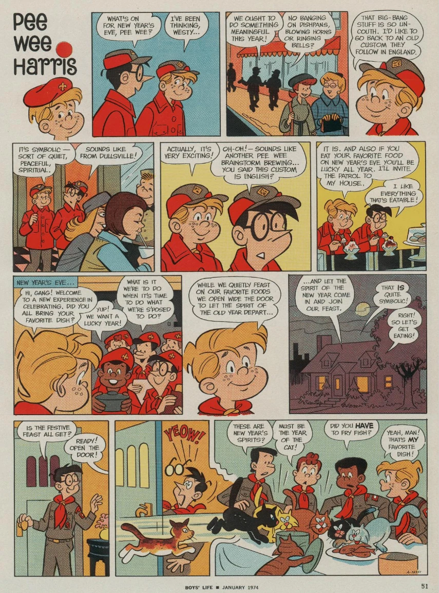 1974 Pee Wee Harris strips | Pee-Wee Harris Wikia | Fandom