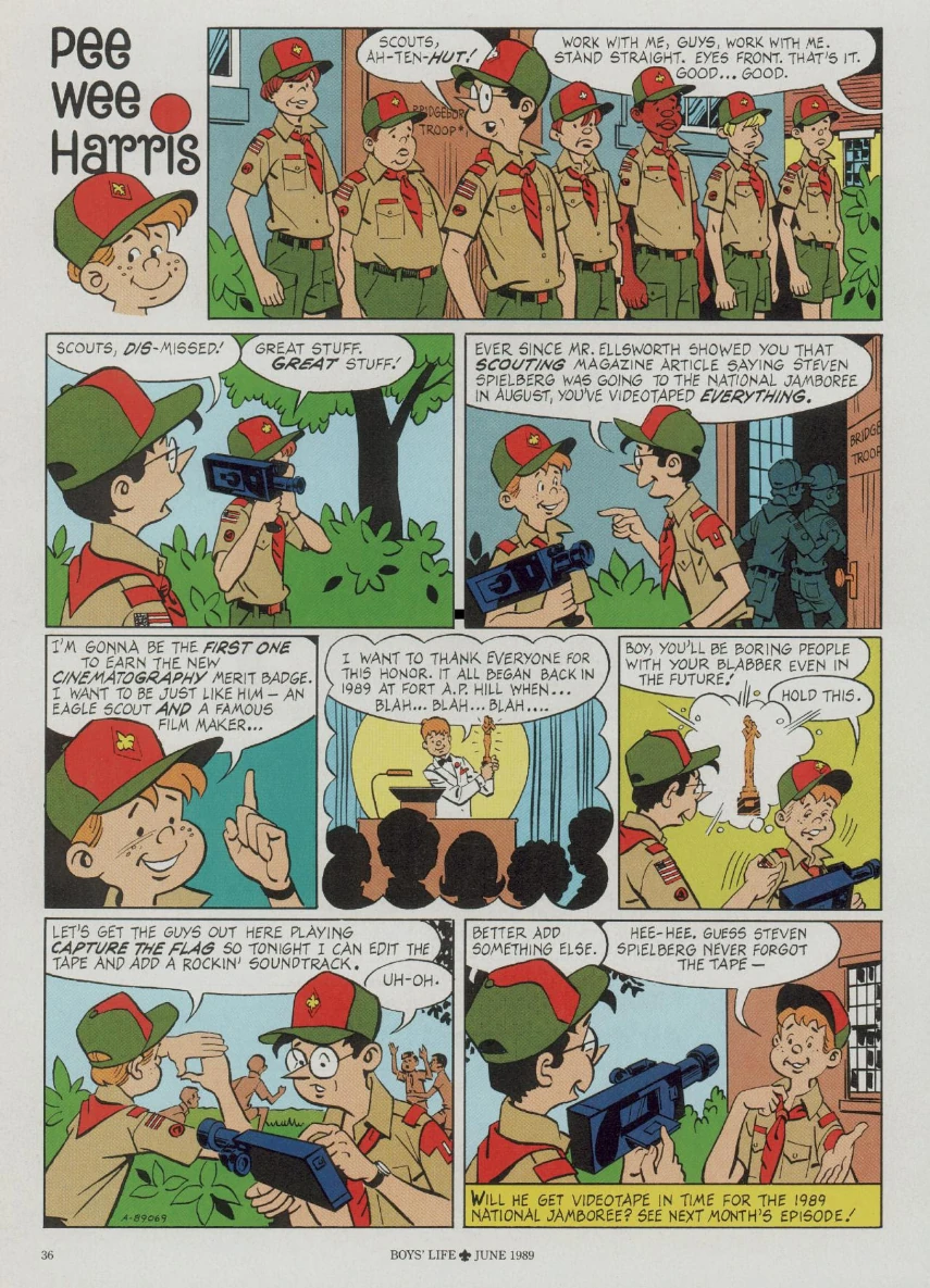 1989 Pee Wee Harris strips | Pee-Wee Harris Wikia | Fandom