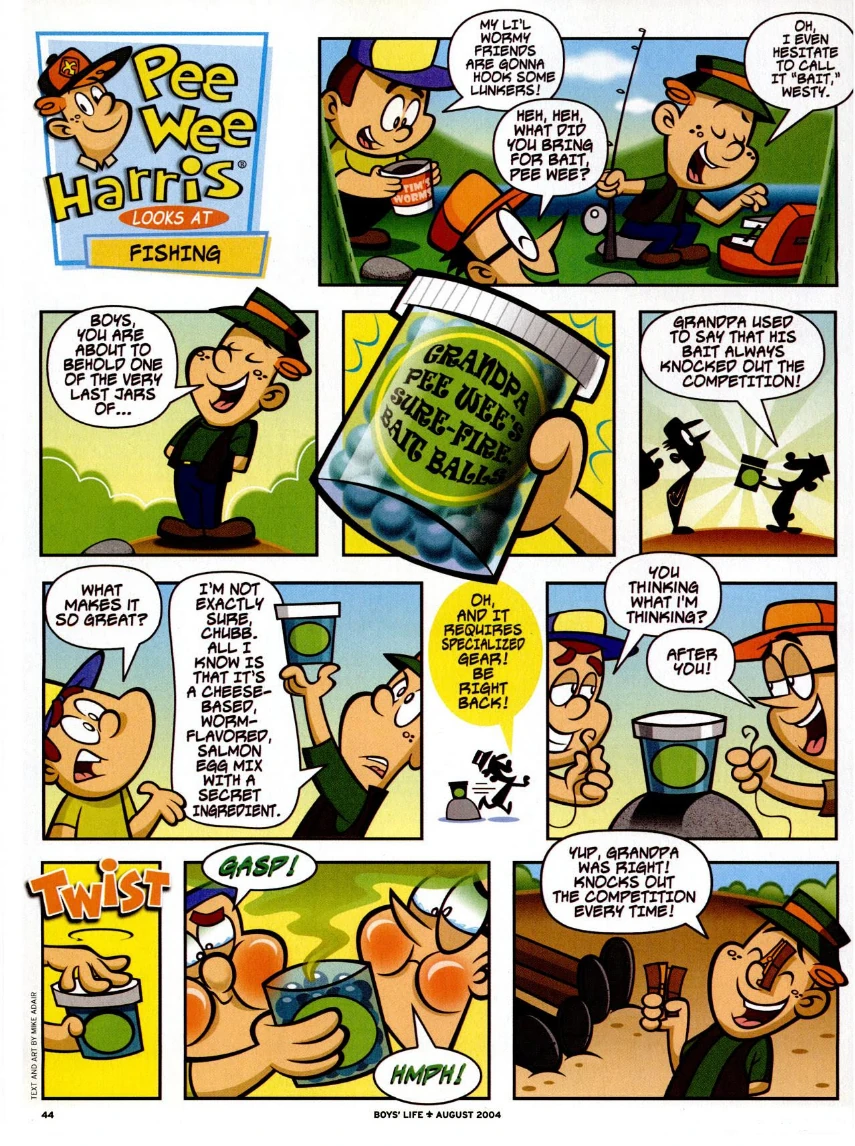 2004 Pee Wee Harris strips | Pee-Wee Harris Wikia | Fandom