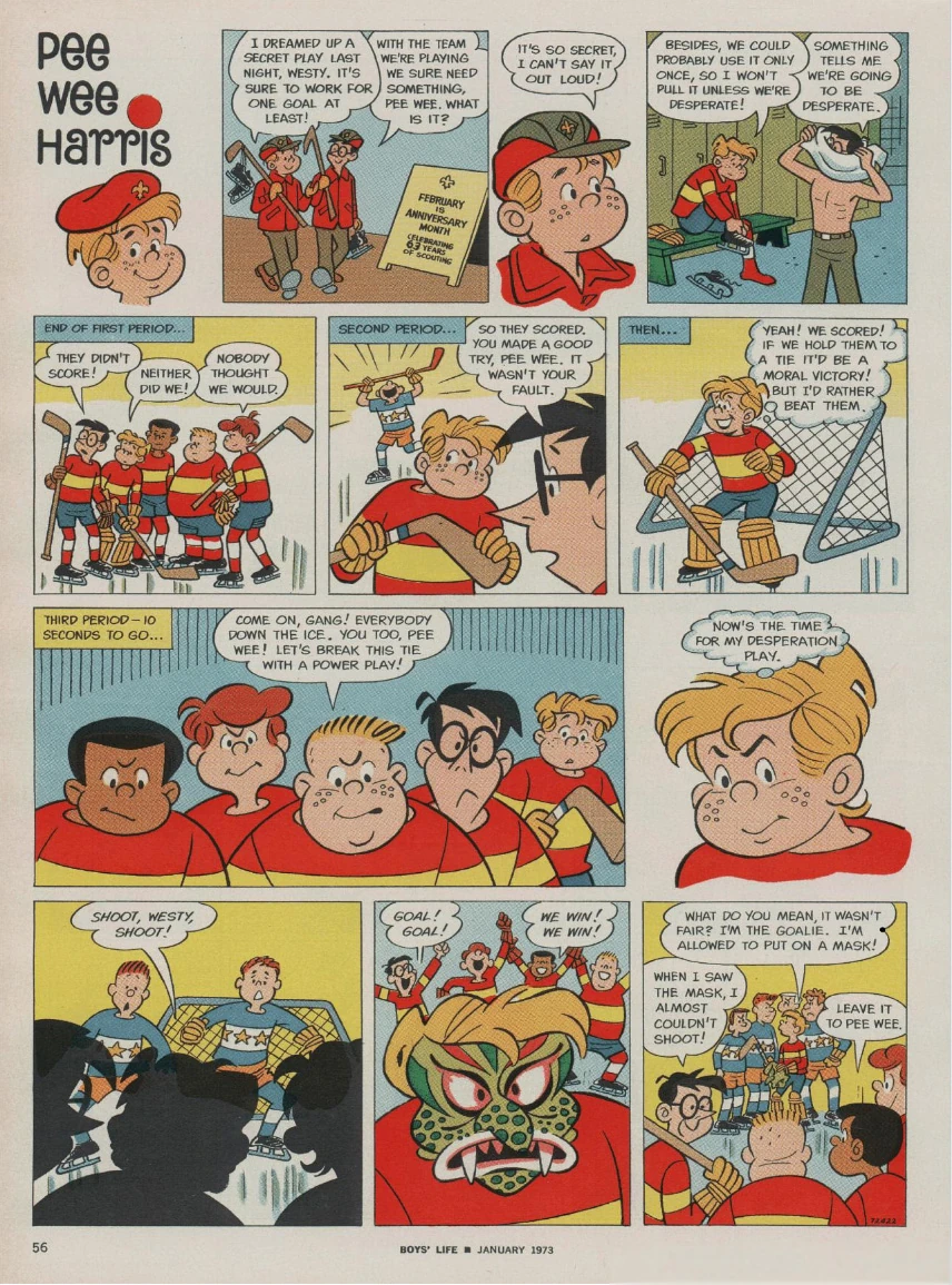 1973 Pee Wee Harris strips | Pee-Wee Harris Wikia | Fandom