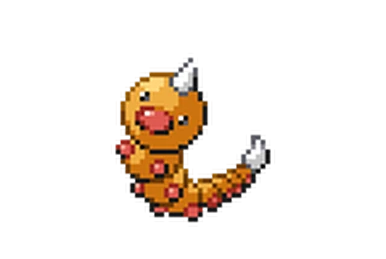 Weedle Level Evolution Chart