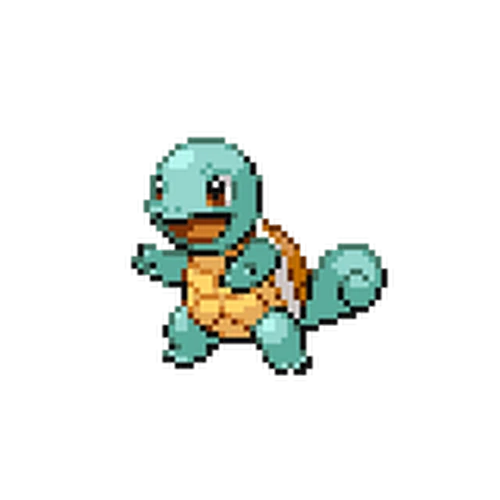 Squirtle Sprite Fire Red