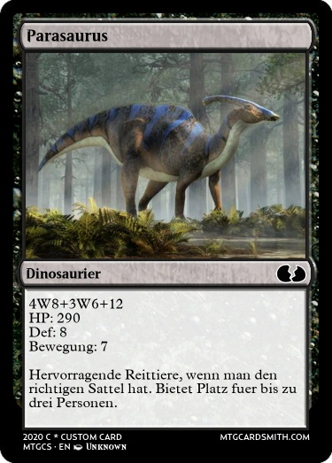 Parasaurus | Pen and Paper - Myrmidonen Wiki | Fandom